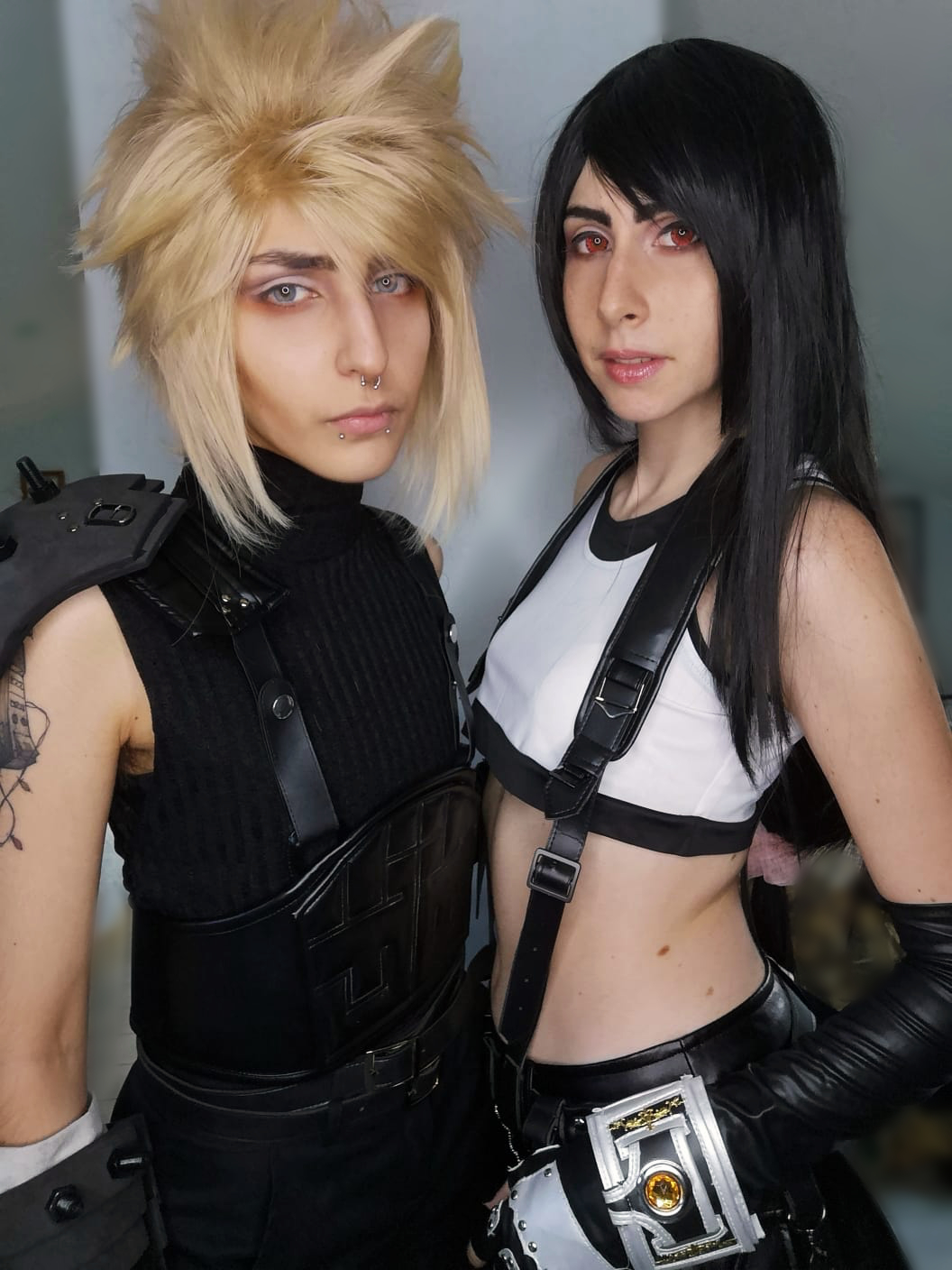 Final Fantasy Tifa And Cloud Cosplay