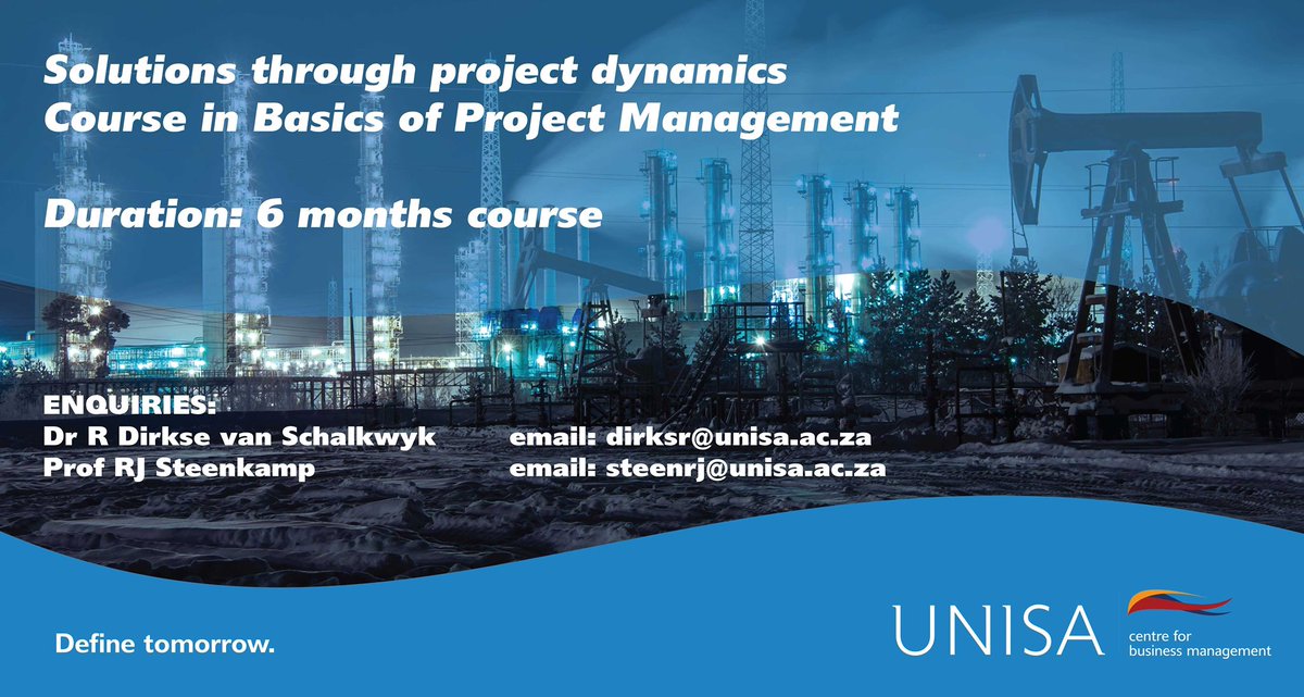 A brief overview of the popular 6-month short course in the Basics of ...
