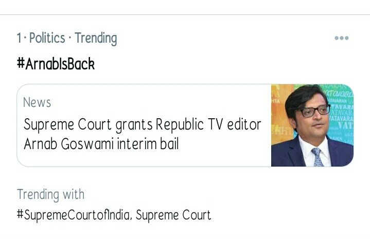 Support Arnab Goswami (@arnab_g_sa) | Twitter
