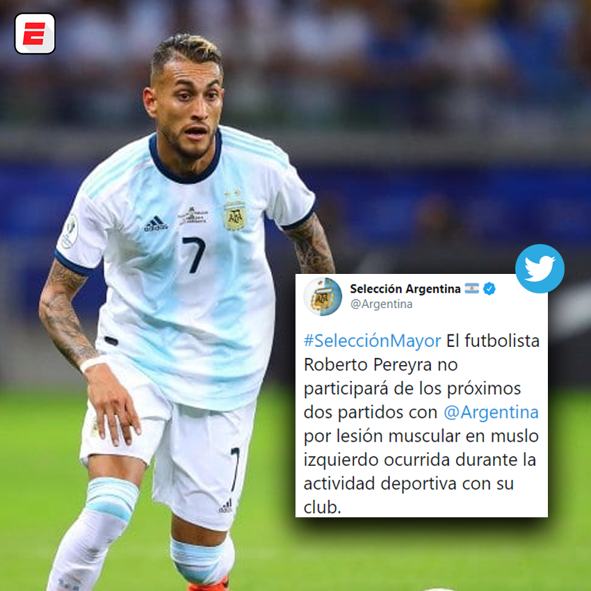 Roberto Pereyra Argentina Seleccion