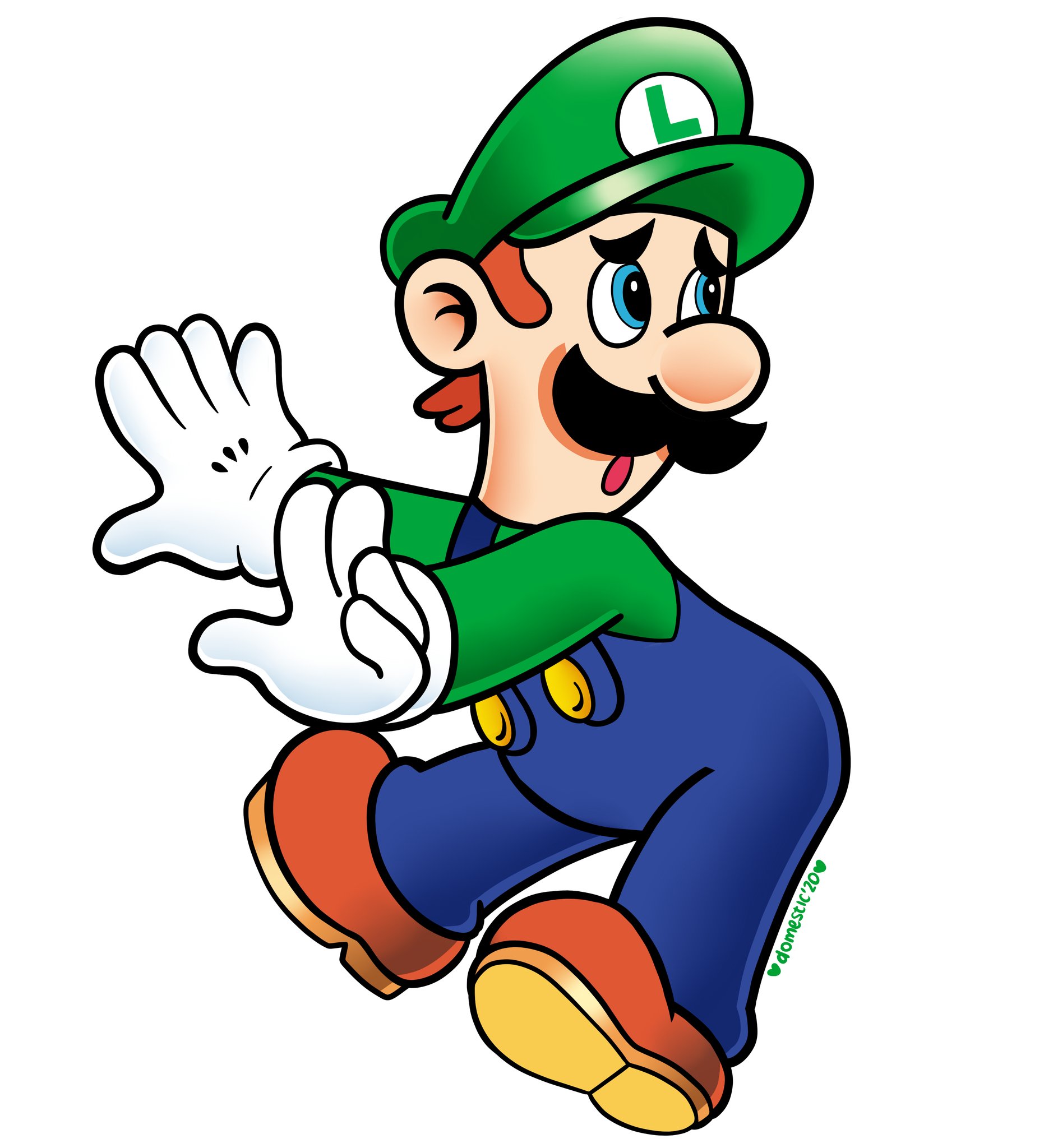 Cartoon Luigi