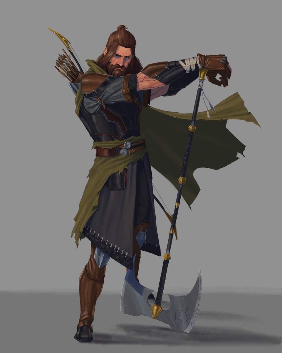 Human Ranger With Longbow