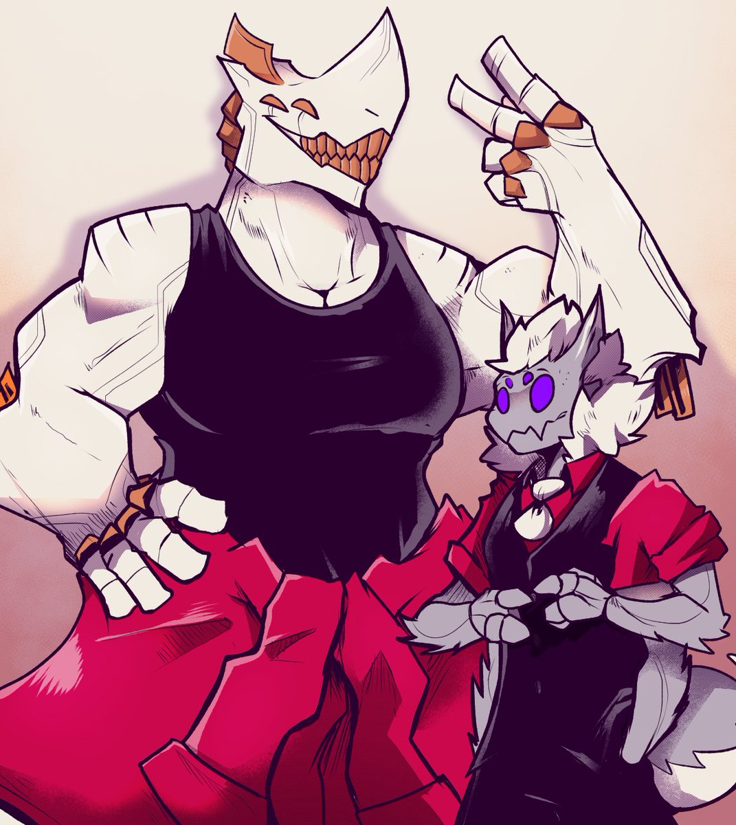 「Wanted to do a quick Style/Coloring test」|Boo Rad13y - Comms are OPENのイラスト