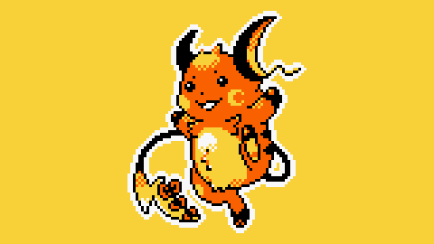 Shiny Raichu Sprite