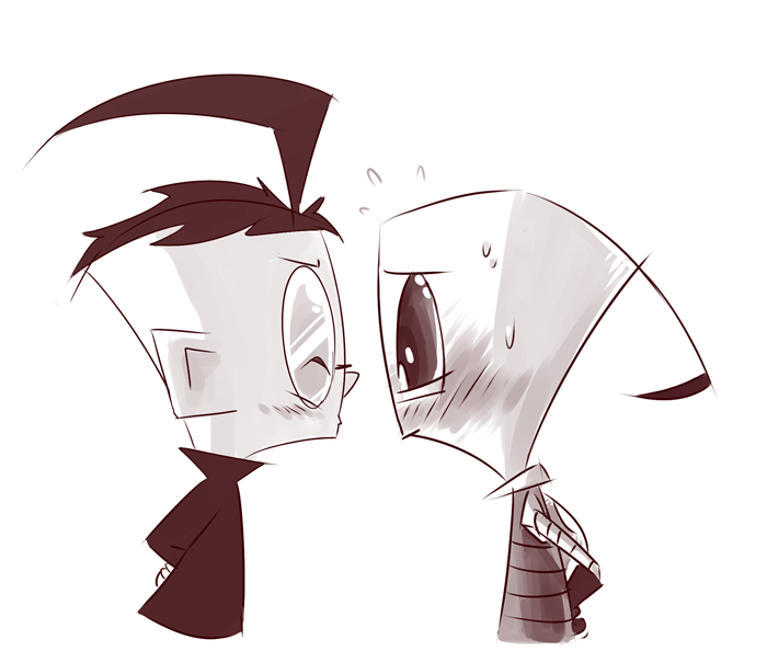 「A kiss a day #zadr #iz #invaderzim 」ReynaRuina 👑の漫画