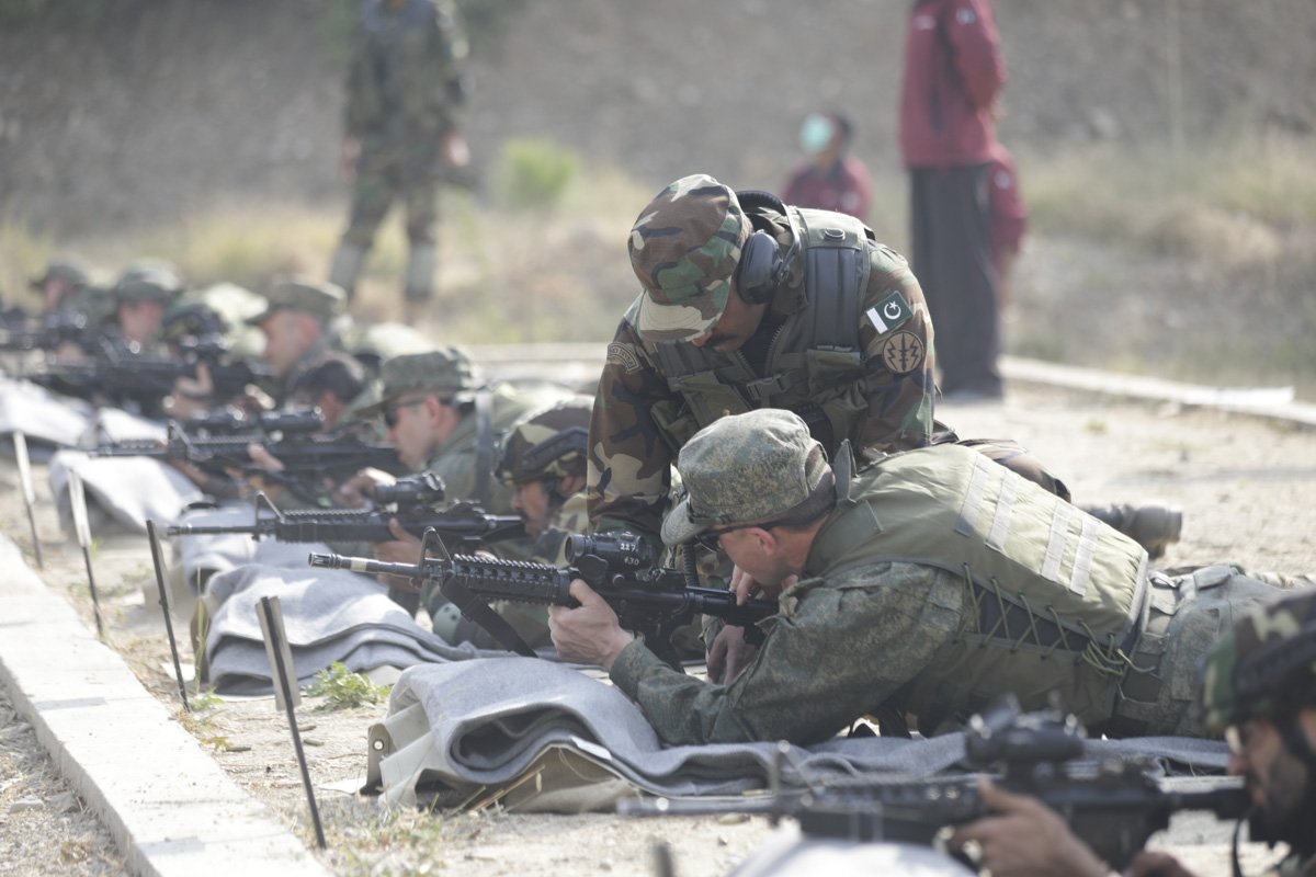 Spetsnaz Training Fire