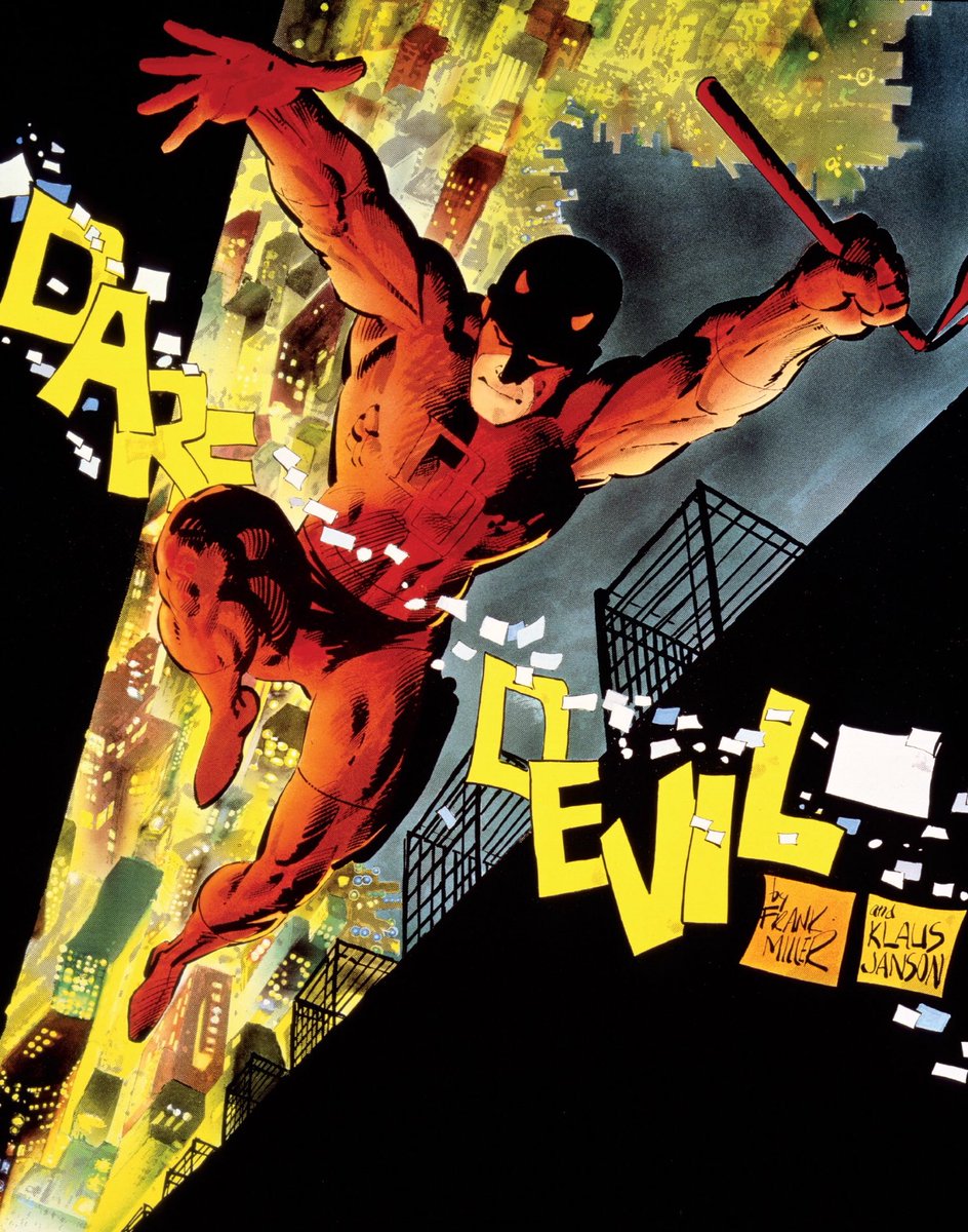 Frank Miller Daredevil Art