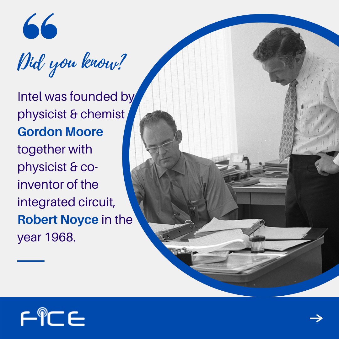 Robert Noyce And Gordon Moore