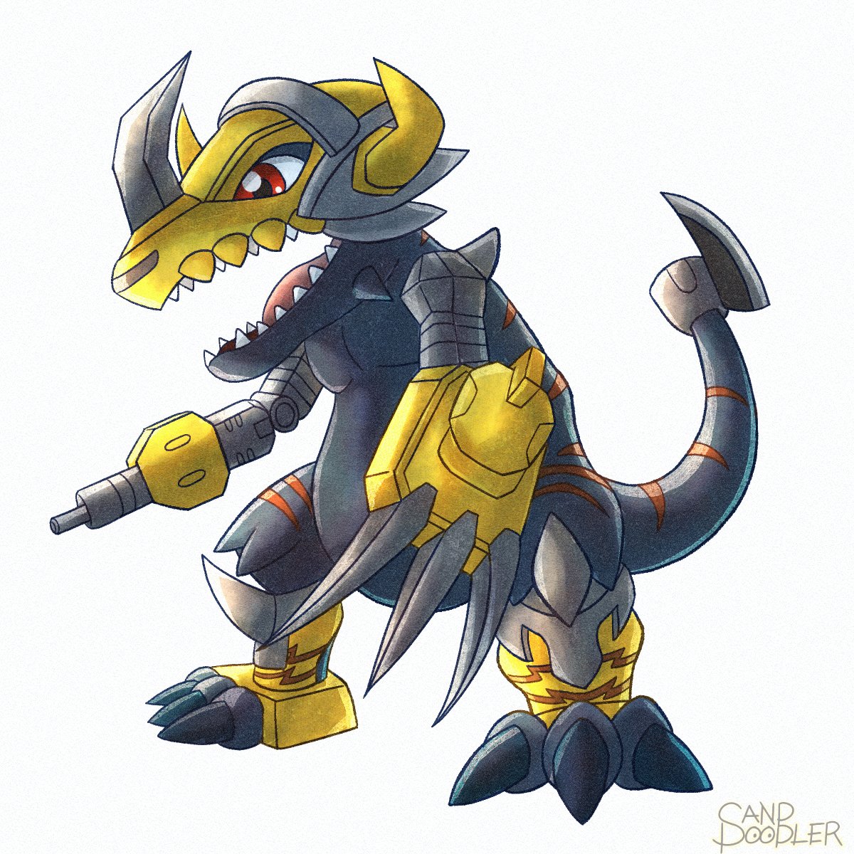 Digimon Xros Wars Greymon