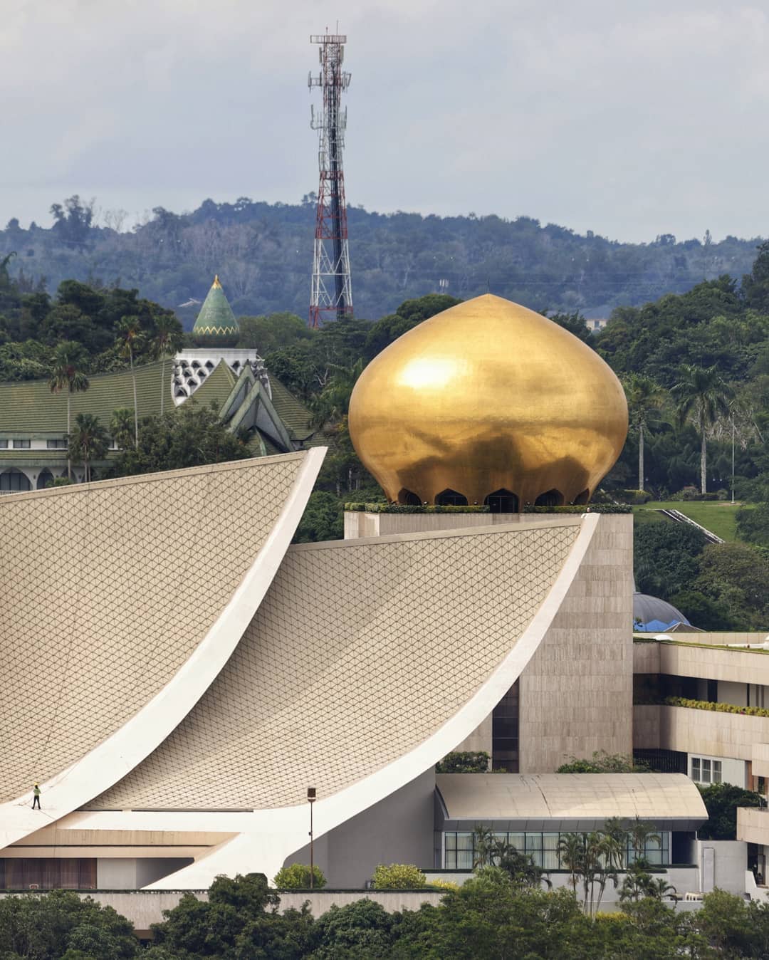 Inside Istana Nurul Iman Palace