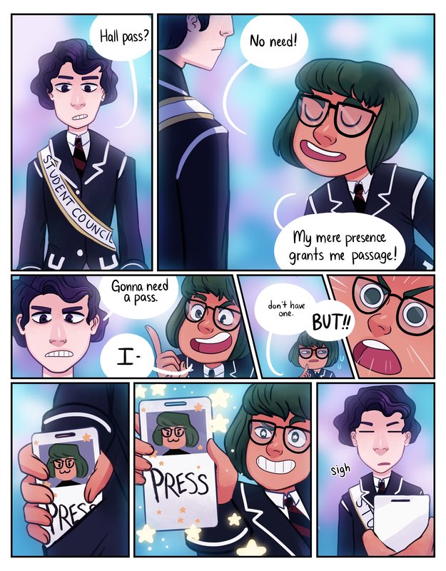 「@mallorygrigg Hi Mallory! I'm a comic artist who does MG/YA 」Melissa ...