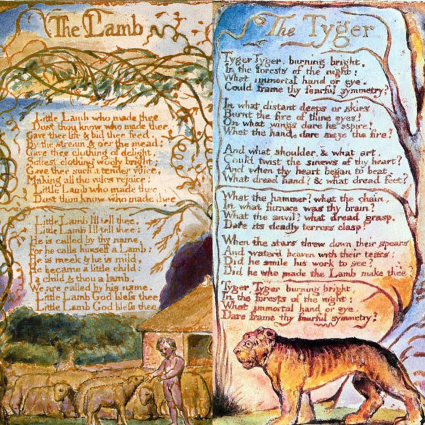 William Blake The Tyger And The Lamb William Blake Poems & Quotes