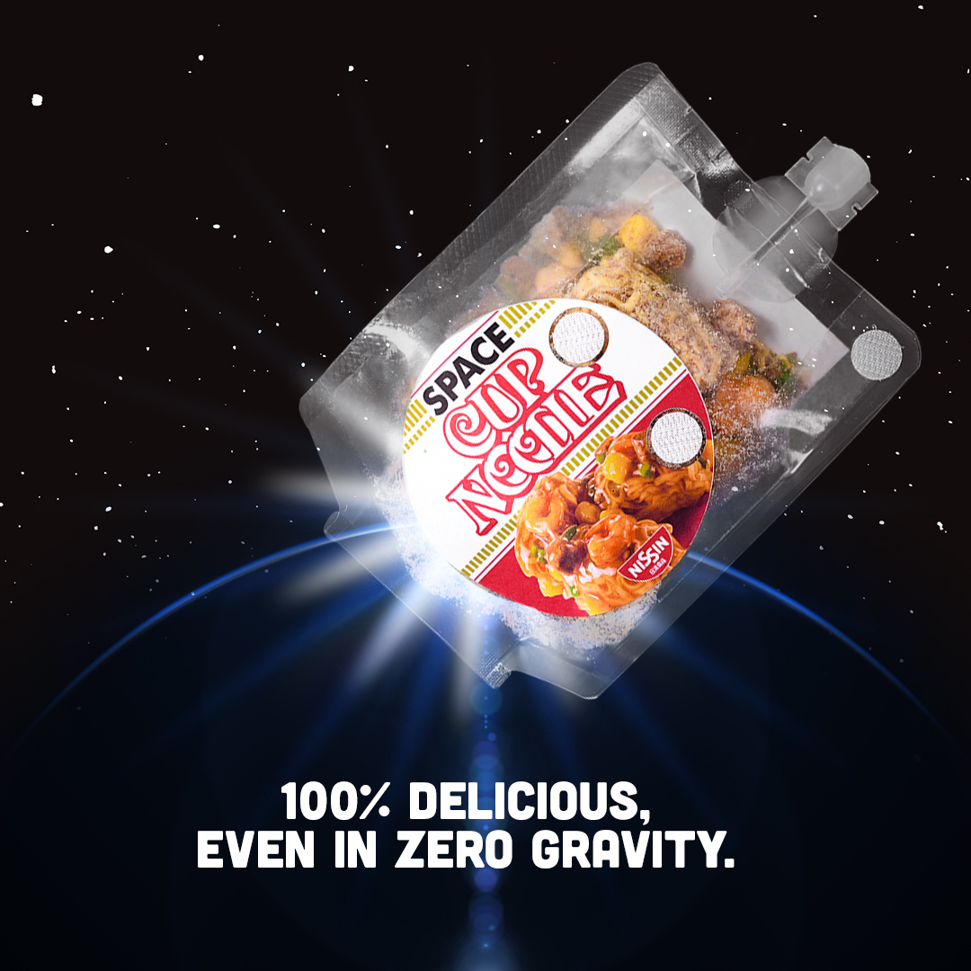 Astronaut Food In Space Ramen