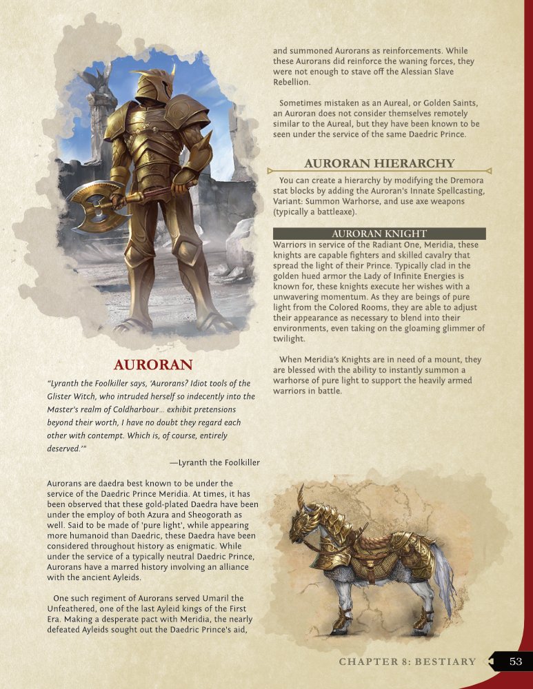 Daedric Prince Meridia