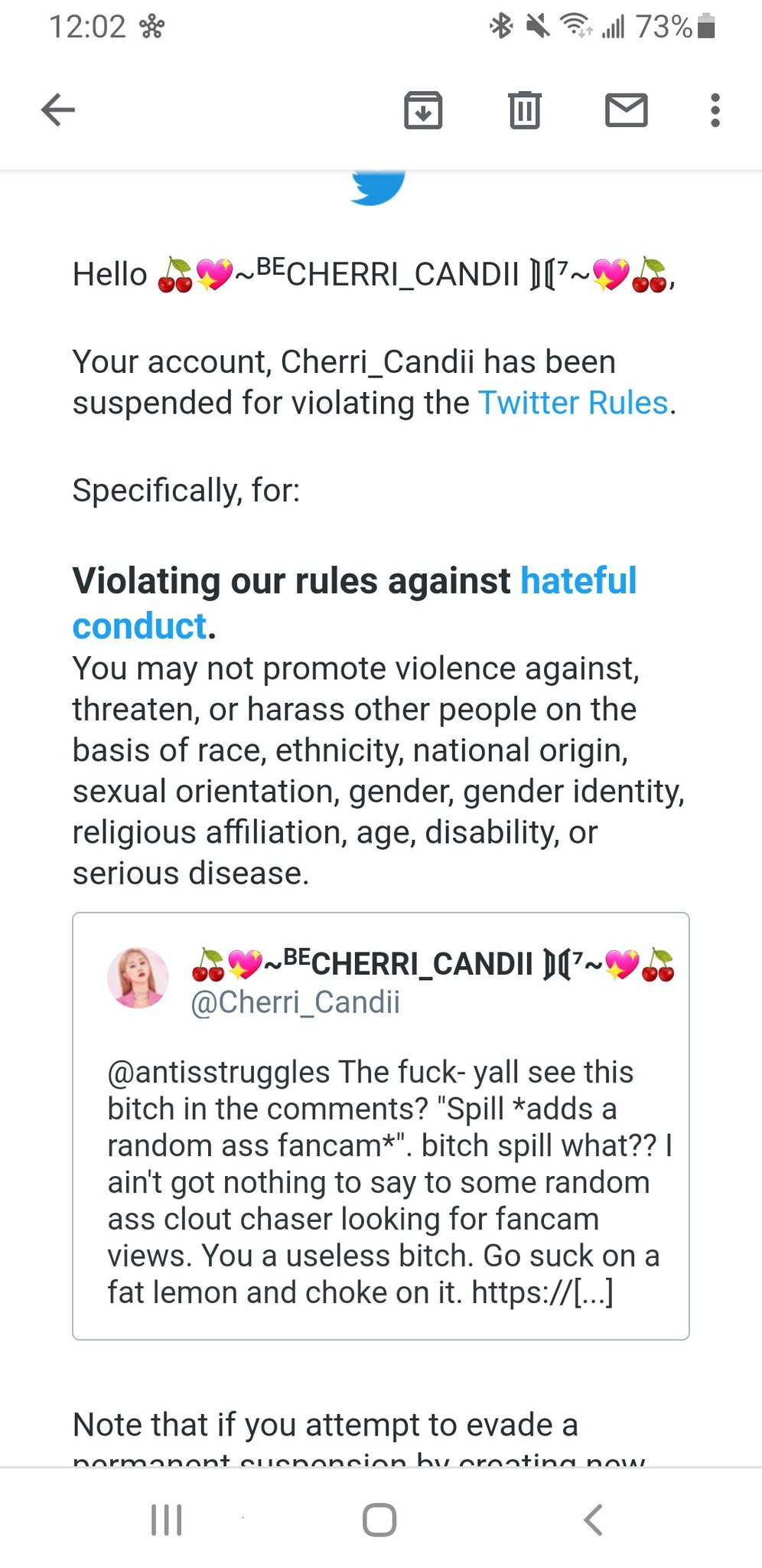 π°π~holy Hunni ~ππ°β· On Twitter Be Honest Would You Guys Take This Tweet As A Threat Sure I
