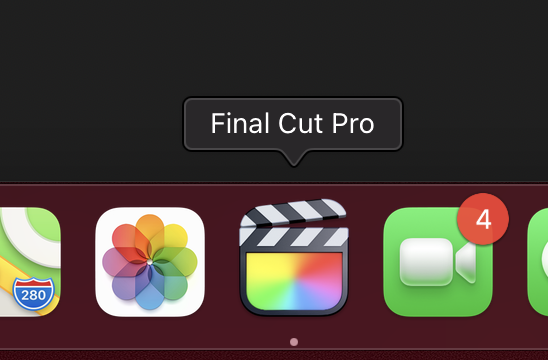 Final Cut Pro X Icon