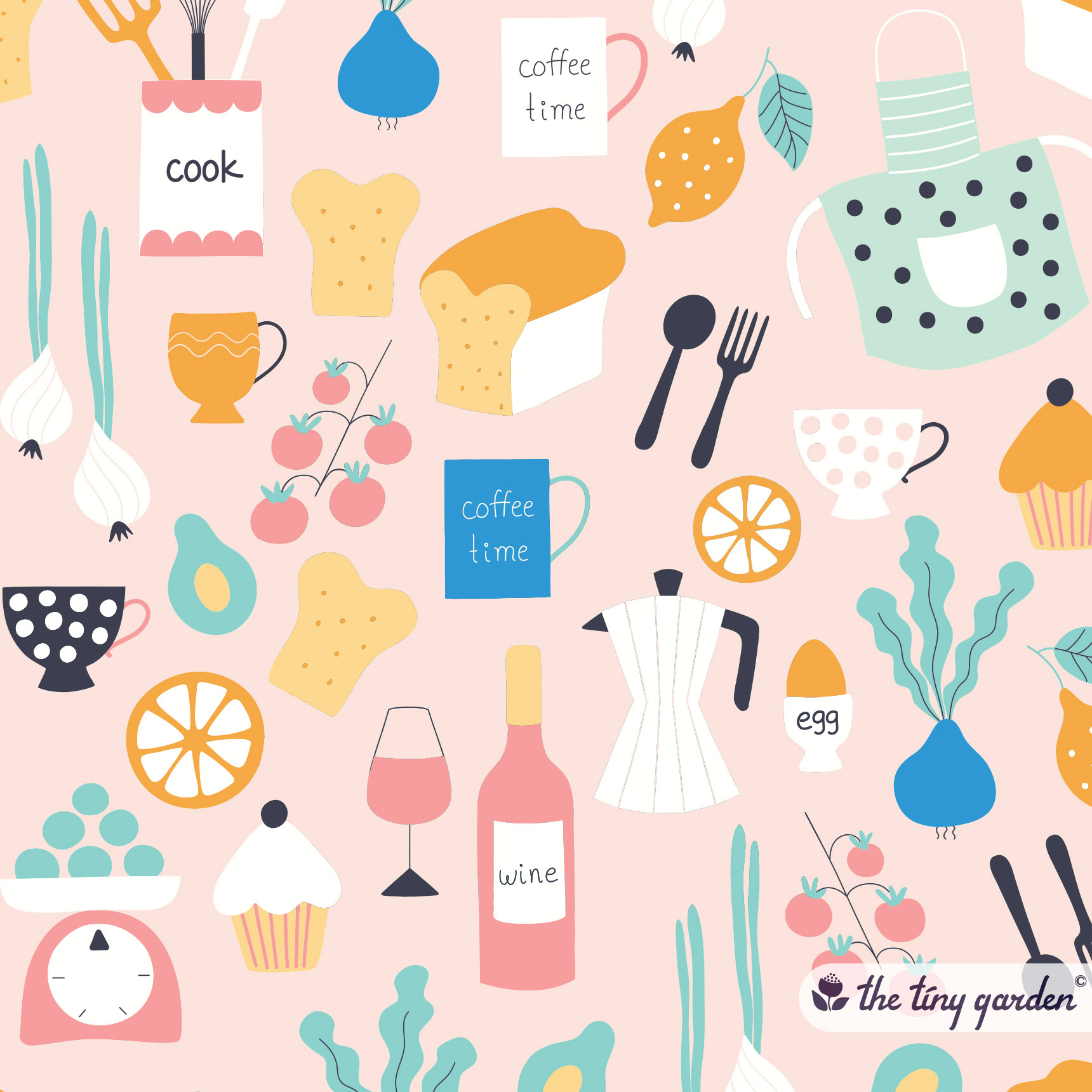Cute Cooking Wallpaper