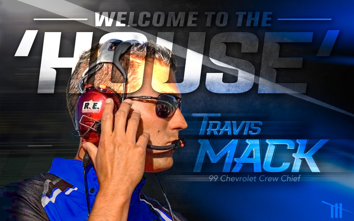 Travis Mack will crew chief the #99 Trackhouse Chevy for Daniel Suarez ...