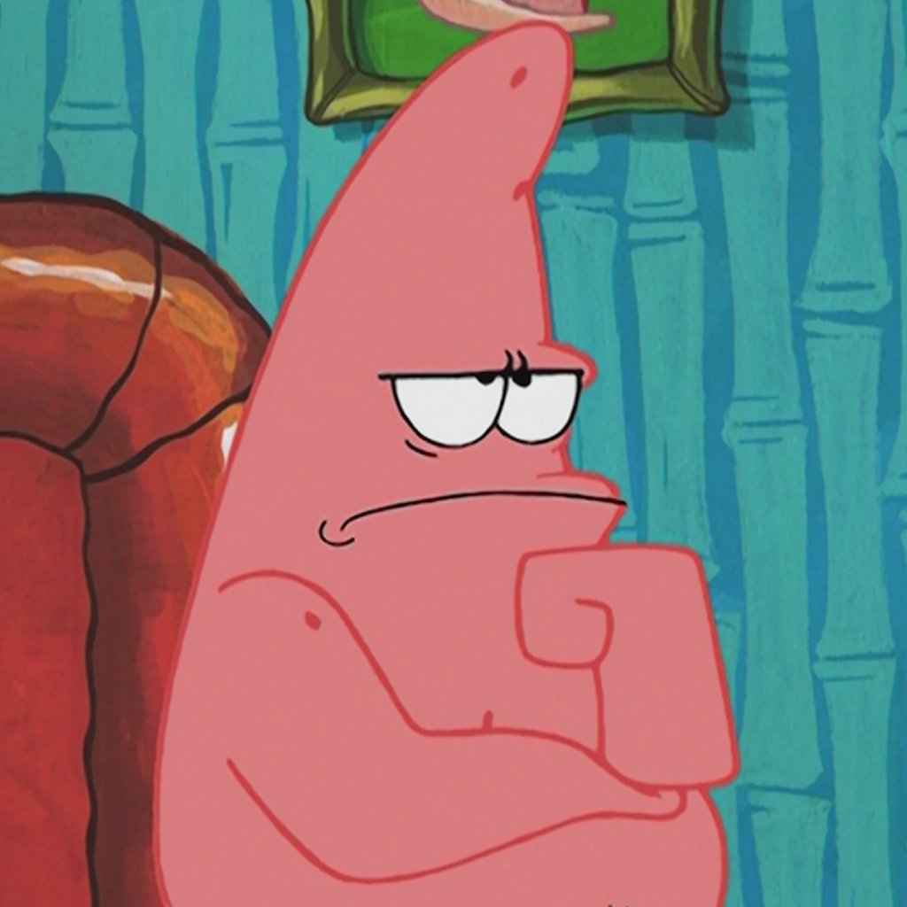 Patrick Star Funny Face