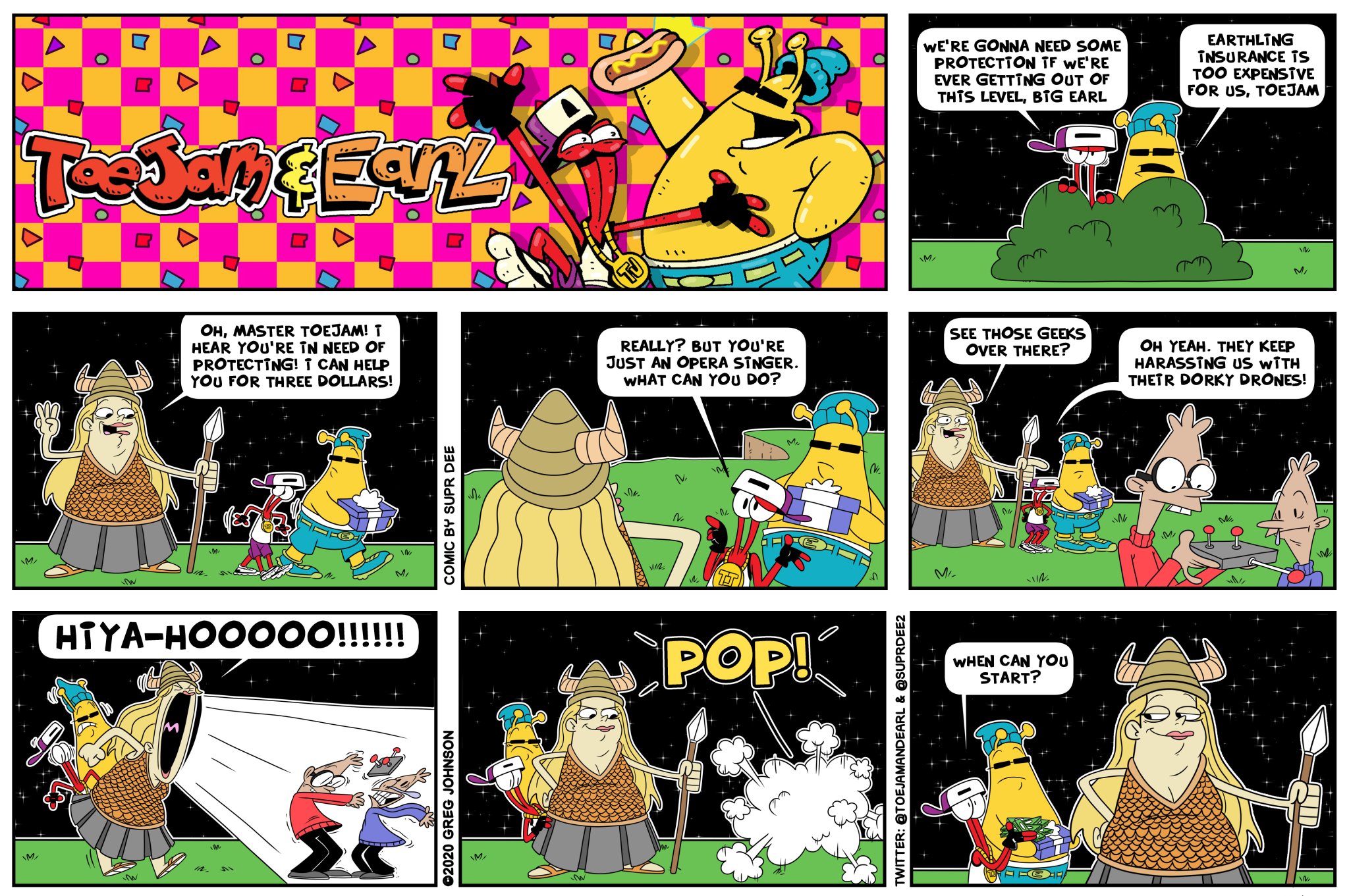 Toejam And Earl On Twitter Toejam And Earl Hire A Friendly Earthling For