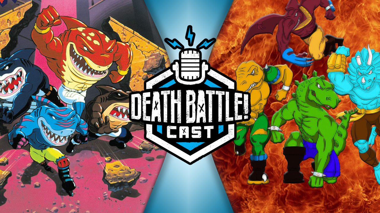 Street Sharks Vs Ninja Turtles