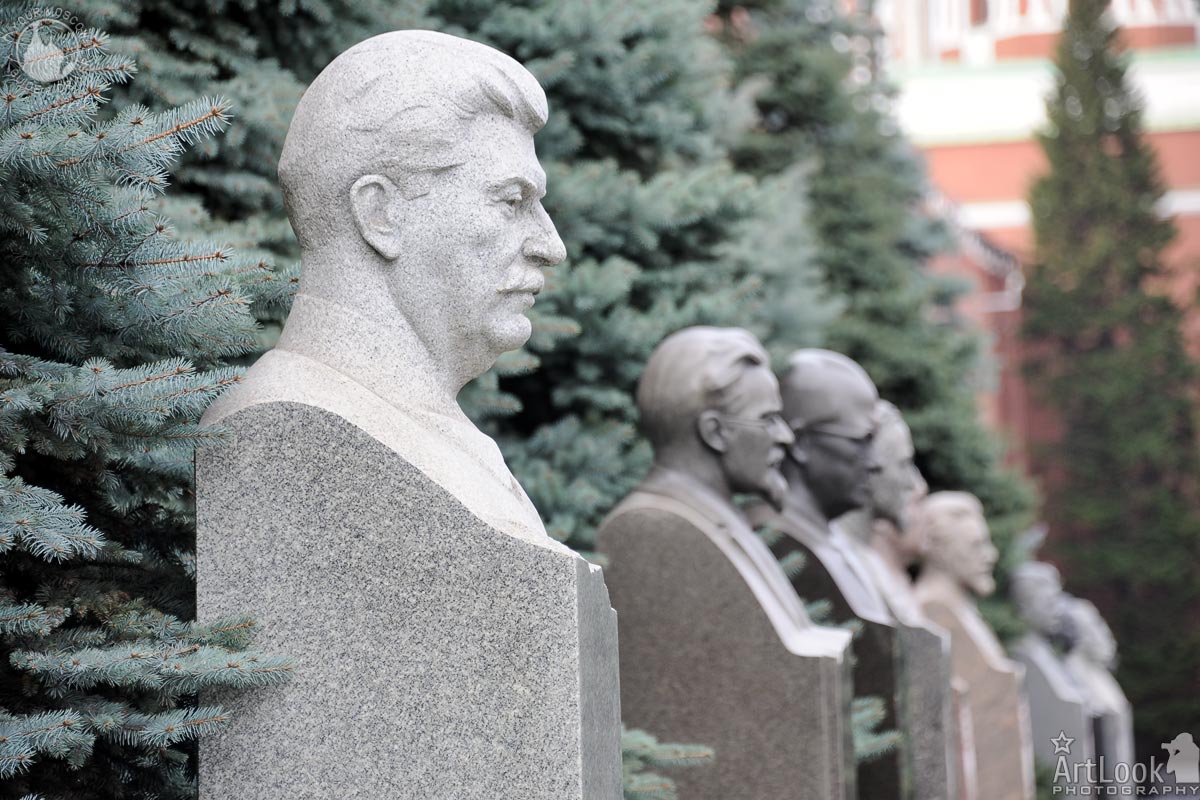 Stalin Statue Red Square Moscow
