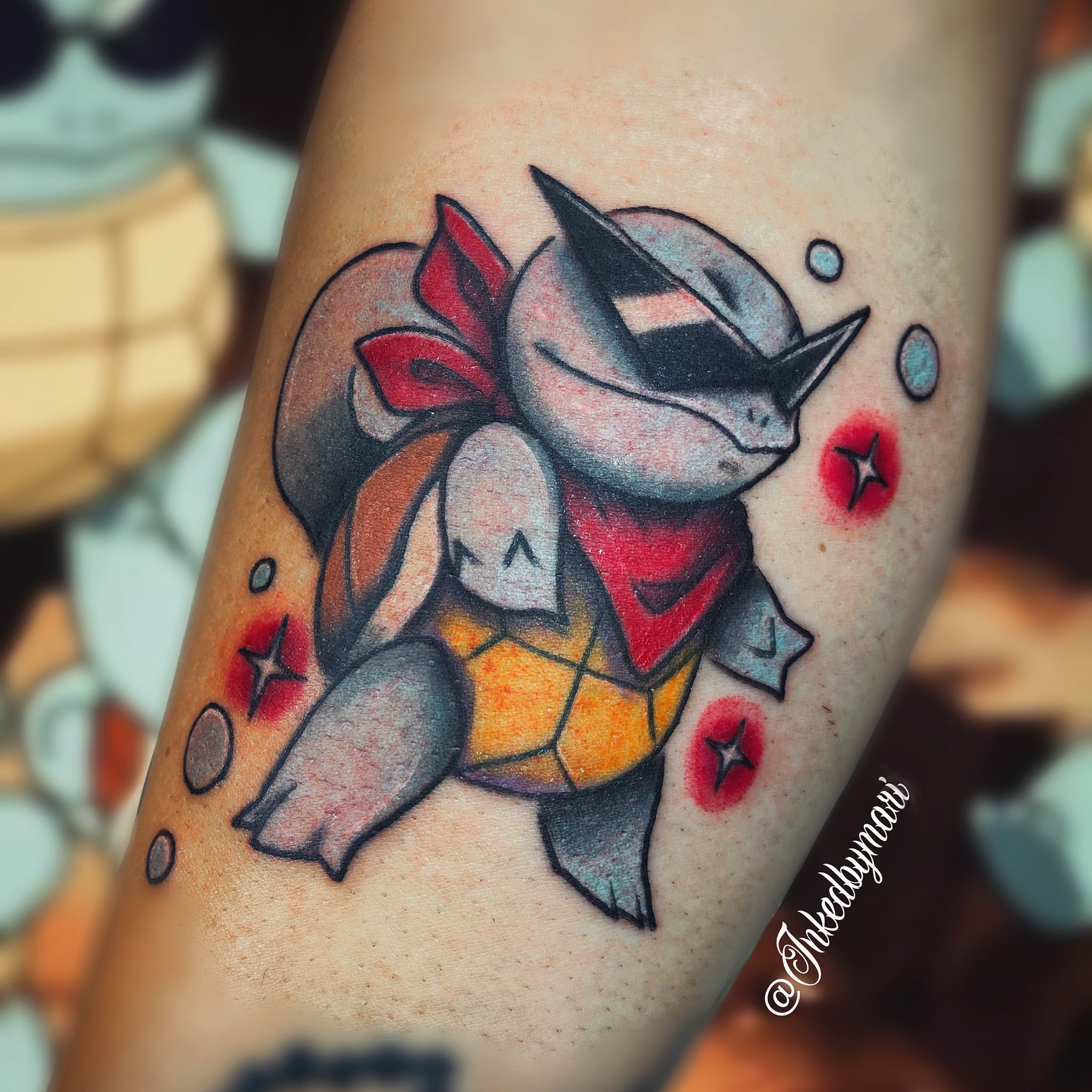 Squirtle Squad Tattoo
