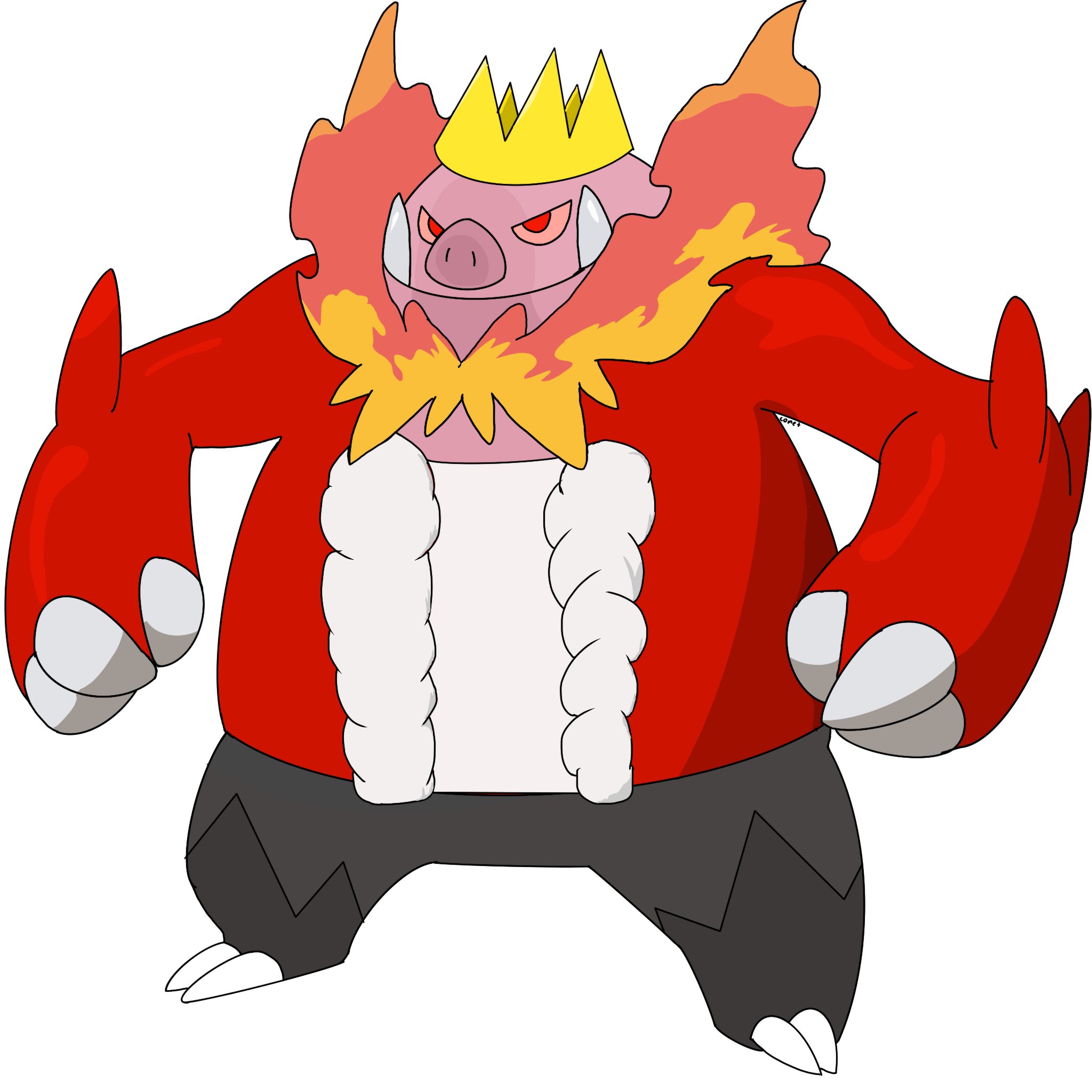 Pokemon Tepig Mega Evolution