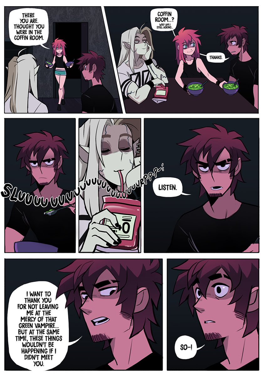 FINALLY AN UPDATE! ️Read from the beginning at https://t」 ️ Max Monroyの漫画