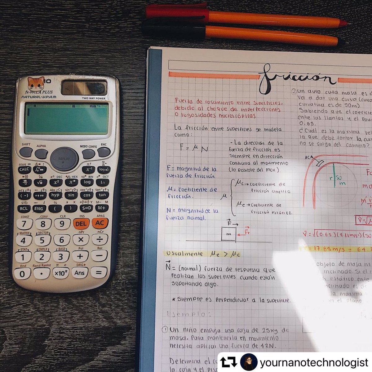 Grupo Azor México on Twitter: "¿qué un apunte de matemáticas no puede ser un #apuntebonito ...