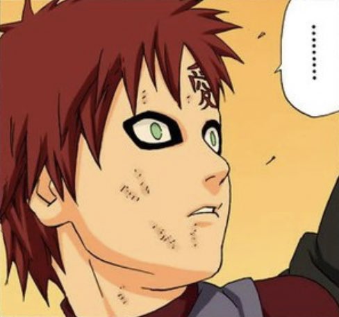 Naruto Gaara Smile