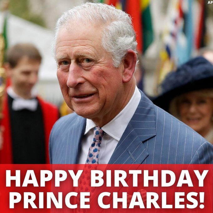 Prince Charles's Birthday Celebration | HappyBday.to
