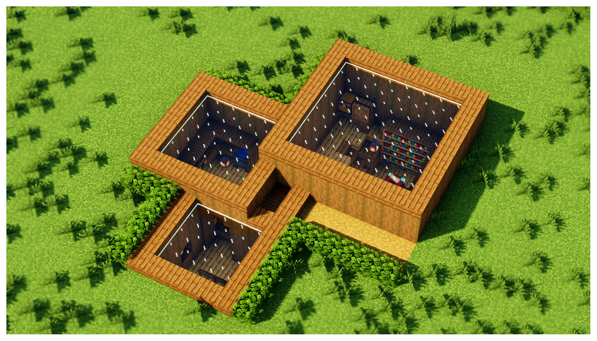 Minecraft Underground House Ideas How To Make A Secret Base In