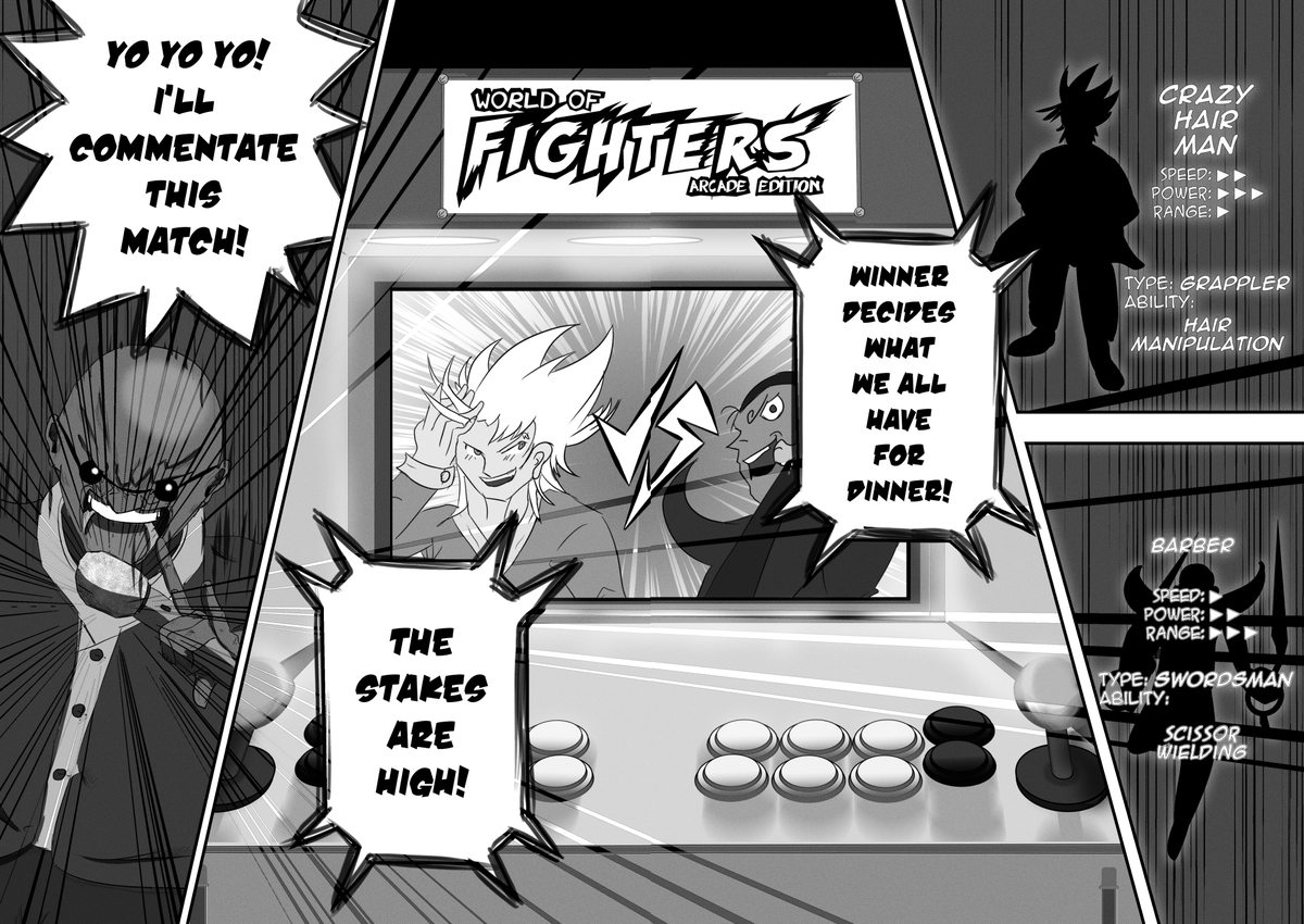 Announcing fighting game comic project 'WORLD OF FIGHTERS'!!! : r/Fighters