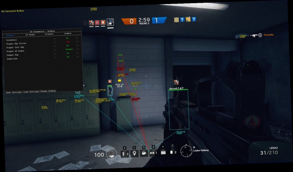 rainbow six siege hack dll / Twitter