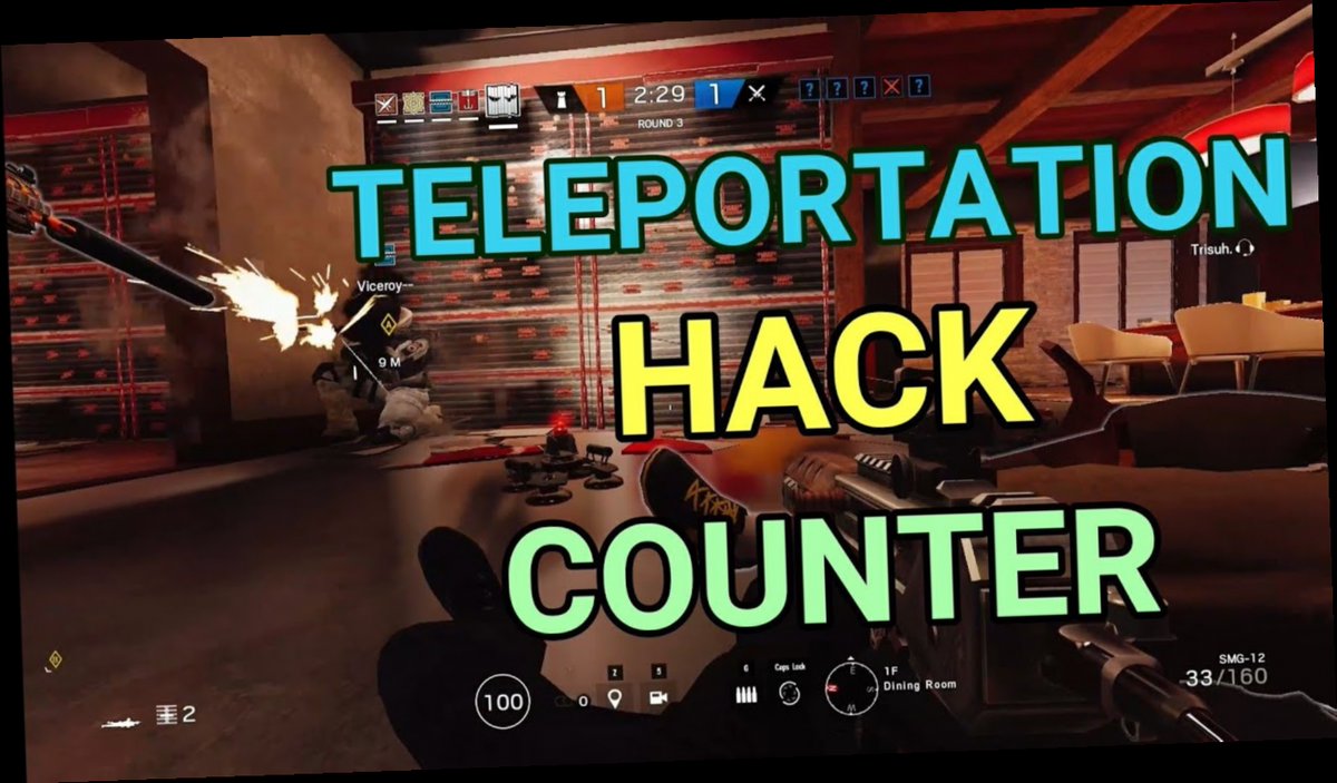 rainbow six siege teleport hack / Twitter