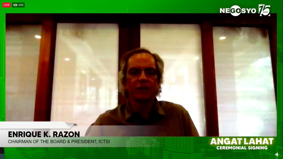 Enrique Razon: This is just the first step in our fight with the virus ...
