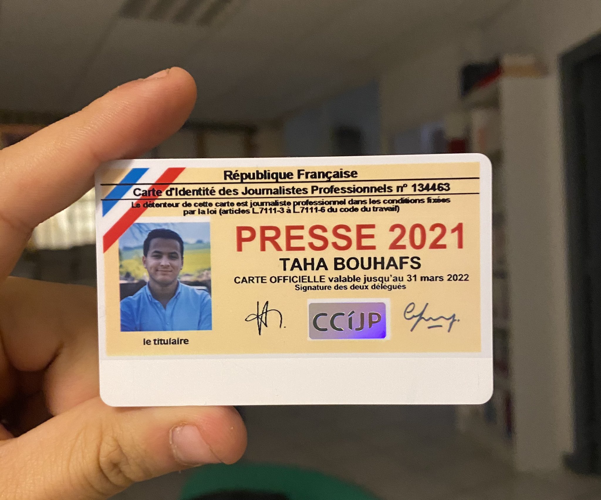 La Carte De Presse - Ccijp Un Passeport Essentiel pour le Journalisme ...