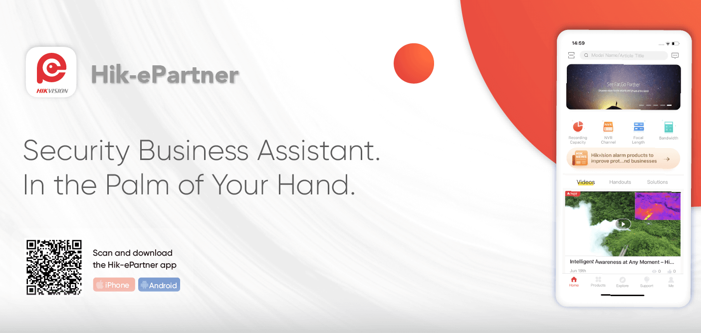 HikvisionHQ on Twitter: "The Hik-ePartner app is a handy management platform where installers ...