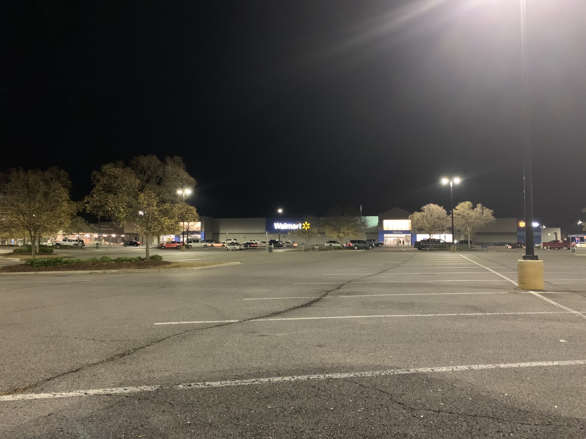 Walmart Parking Lot At Night Walmart Purchases Bethel Park Shopping