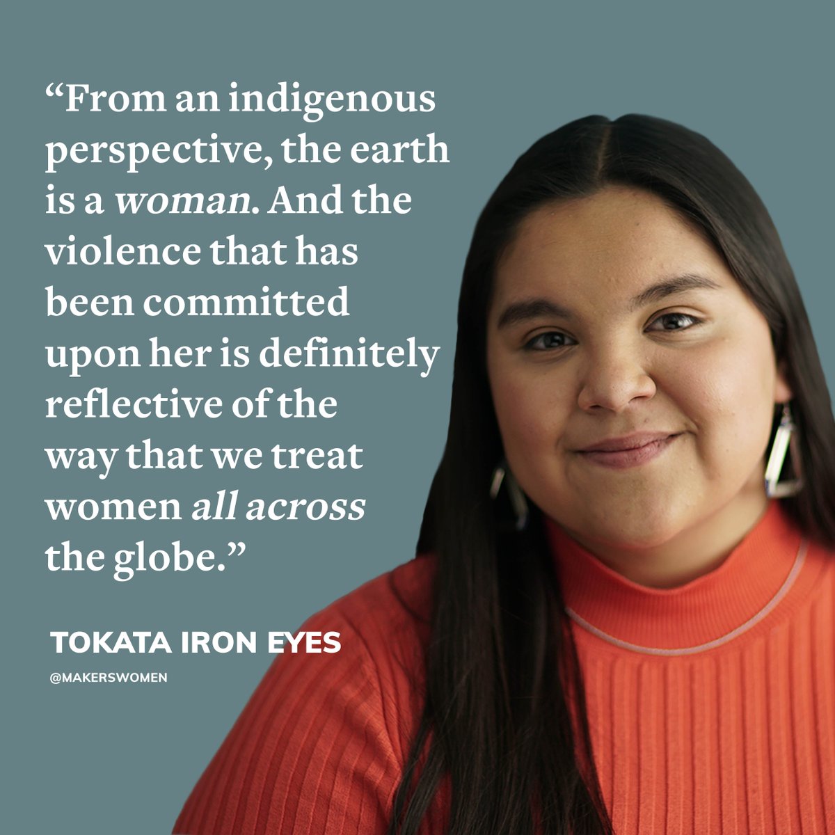 Tokata Iron Eyes, @tokataironeyes, is a member of the Standing Rock ...