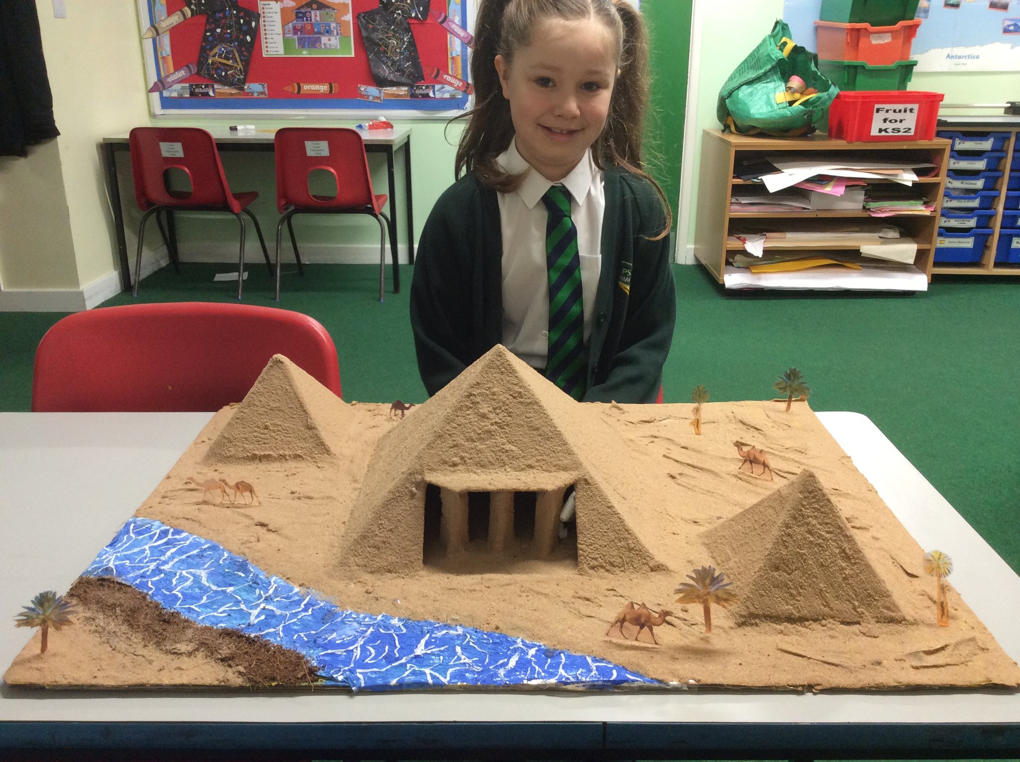 Pyramid School Project Model