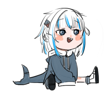 「little shark 」|TiKaNoのイラスト