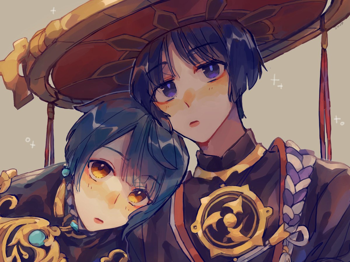 「scaramouche and xingqiu. ?? #genshinimp」|*sad soup noise*のイラスト