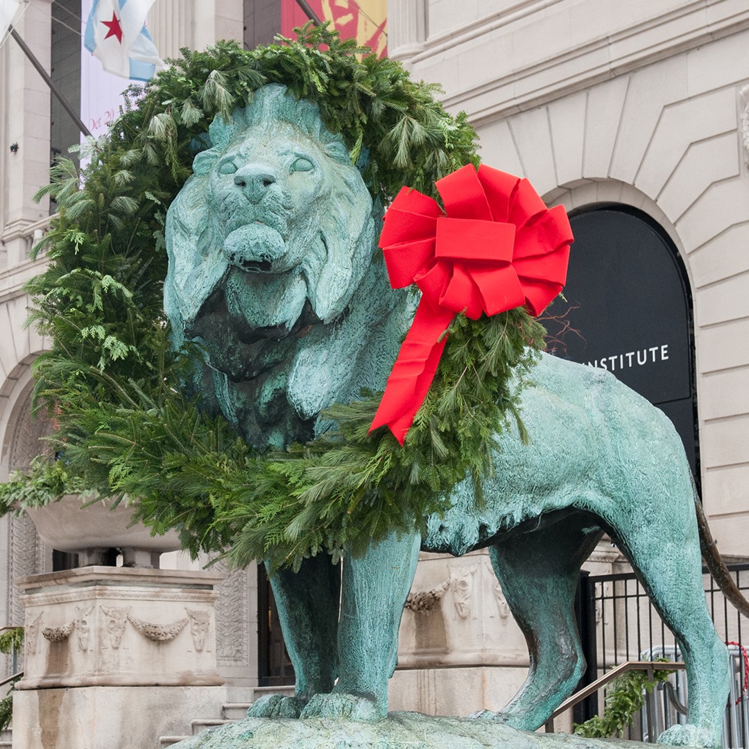 Chicago Art Institute Lions