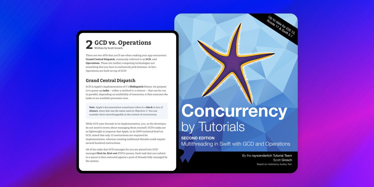 Struggling with concurrency in iOS? Work with Grand Central Dispatch and OperationQueue as you ...