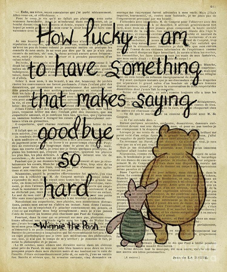 Winnie The Pooh Quotes How Lucky I Am