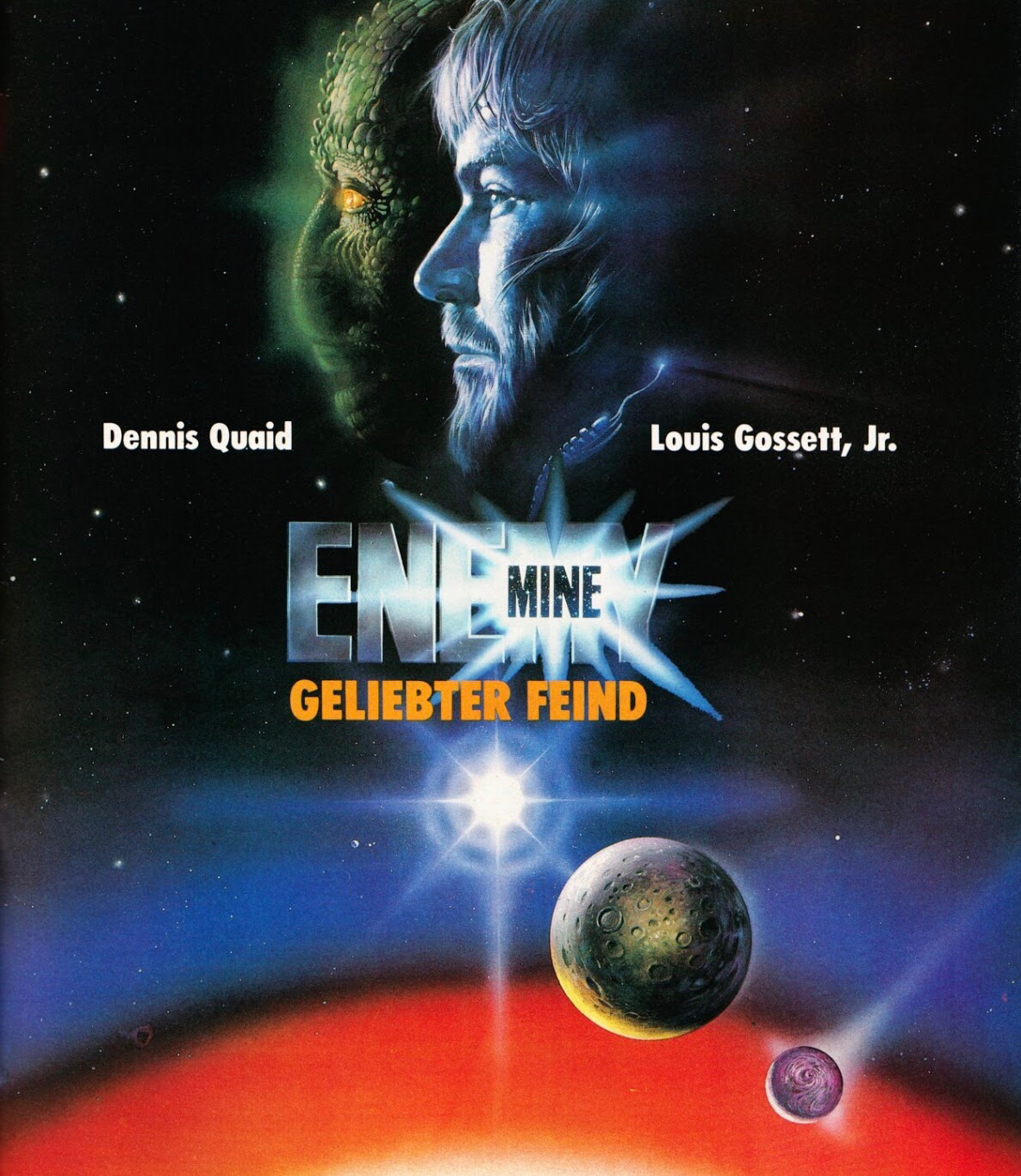 Enemy Mine Poster
