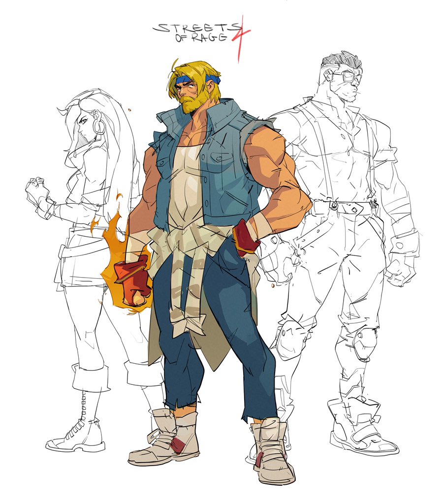 Rage Character Concept Art