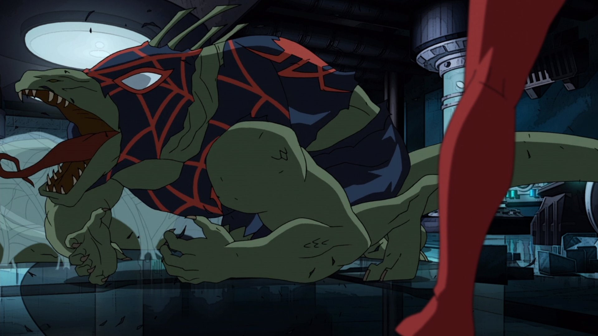 Ultimate Spider Man Lizard